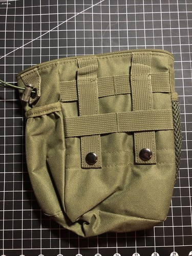 Utility Tactical Magazine Drop Dump Pouch Molle Military Gun Ammo Bag ...