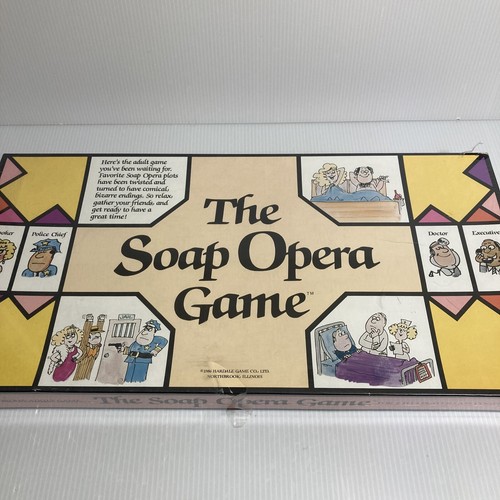 The Soap Opera Board Game 1986 Hardale Game Co. Board Game Rare ...