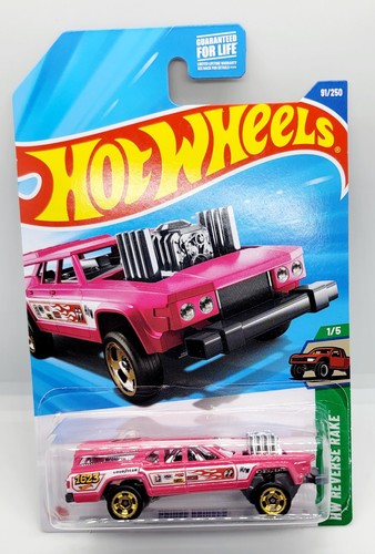 Hot Wheels 2025 Cruise Bruiser Pink HW Reverse Rake Pink Toy Gasser New ...