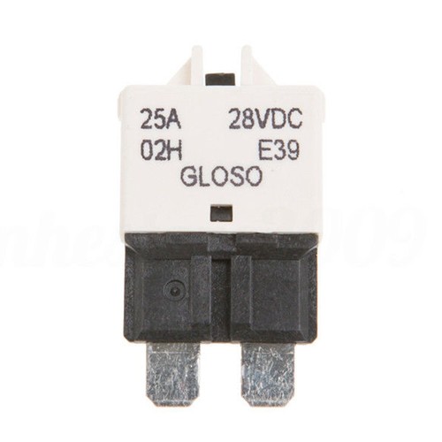 5-30A Car Manual Circuit Breaker Blade Fuse Resettable Boat Marine ...