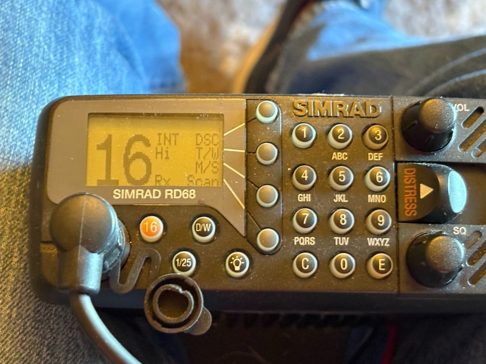 Simrad RD68 Marine VHF Radio, DSC, Working | eBay UK