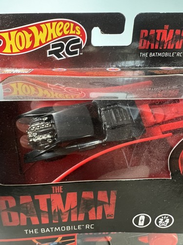 Hot Wheels R/C 1:64 Scale The Batman Batmobile, Remote-Controlled ...