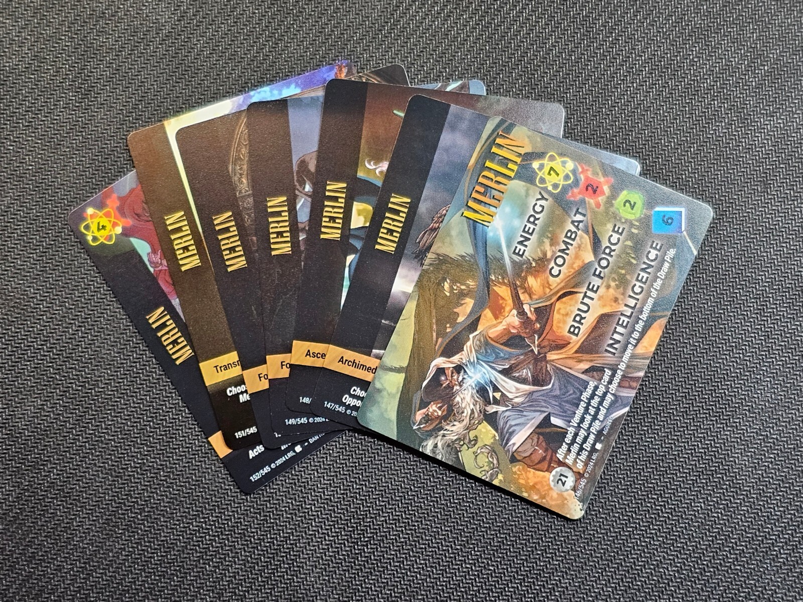 OverPower ERB World Legends Kickstarter Character Stack Merlin | eBay