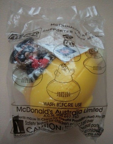 McDonalds - Happy Meal 2000 AFL McBurglar | eBay Australia