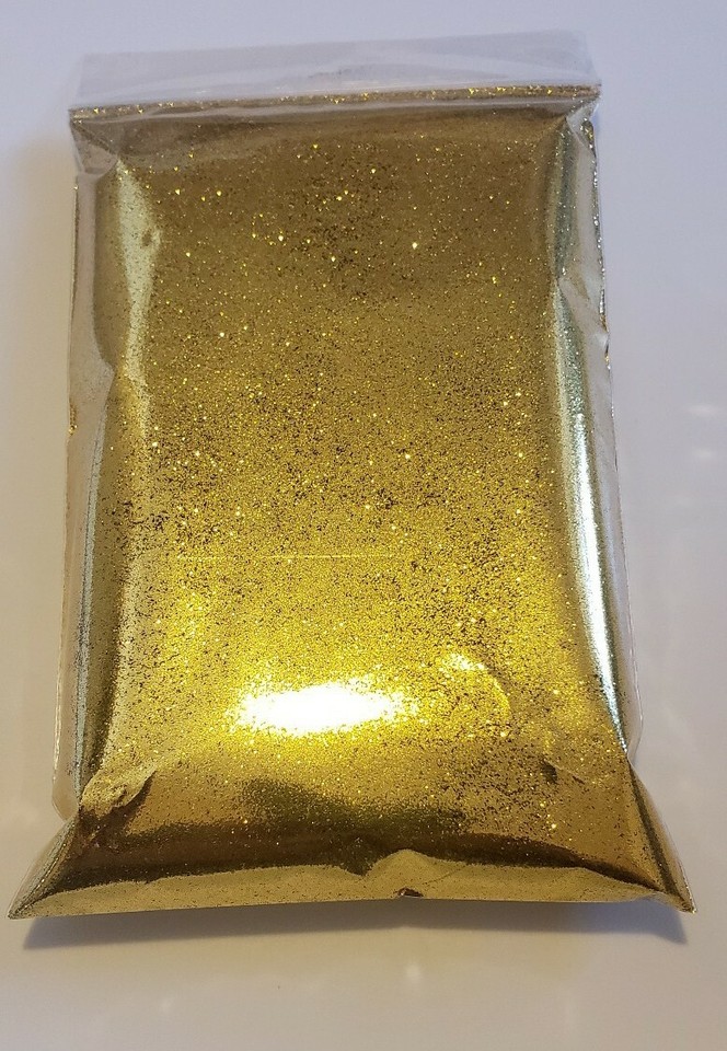 1/4 Pound Premium Gold Metal Flake .008" Auto Paint Additive Custom ...