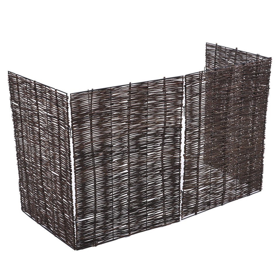 OUTDOOR WHEELIE BIN STORAGE DOUBLE AND TRIPLE SHED WOODEN DUSTBIN ...