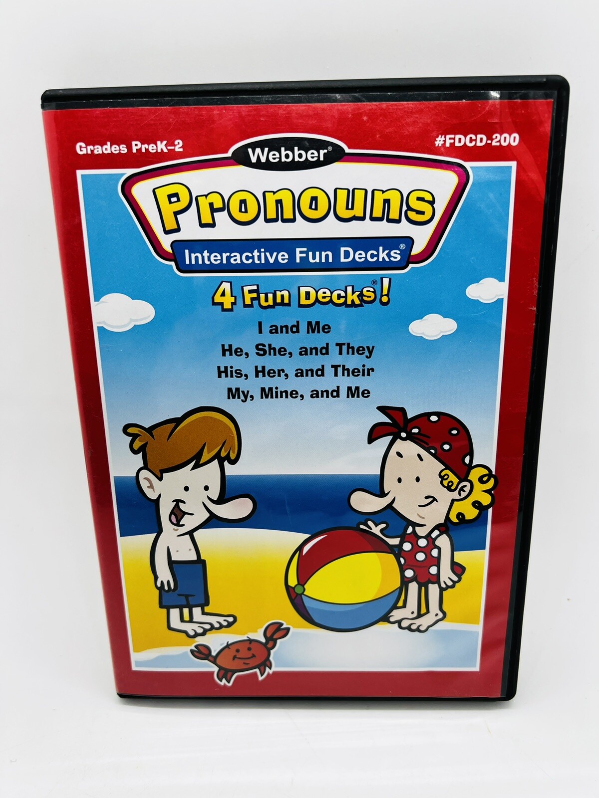 Webber Pronouns Interactive Fun Decks CD-ROM : Fdcd200 by Thomas Webber and Sharon Webber (2006 ...