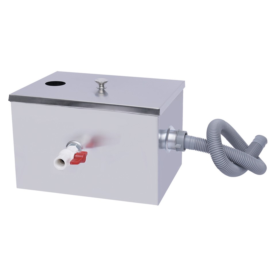 Commercial Kitchen Grease Trap Interceptor Stainless Steel Oil Water ...