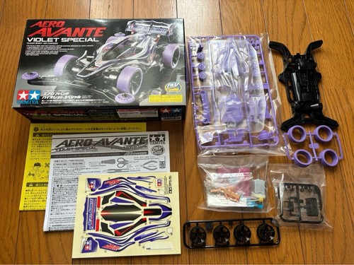 TAMIYA Mini 4WD unassembled AERO AVANTE VIOLET SPECIAL limited model ...