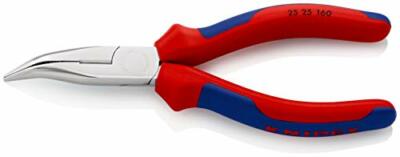 KNIPEX 25 25 160 Snipe Nose Side Cutting Pliers Radio Pliers chrome ...