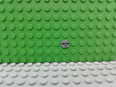 Lego 1 Flat Silver 1x1 Round Tile Printed Thermal Detonator NEW | eBay