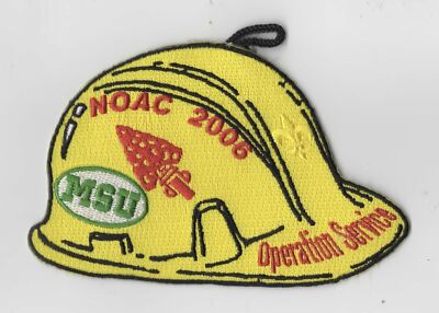 OA 2006 NOAC Operation Service MSU Patch BLK Bdr. [JM421] | eBay