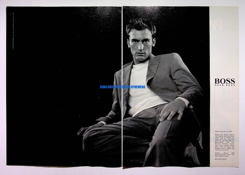 Hugo Boss Men's Clothing Fashion 1999 Trade Print Magazine Ad Poster ...