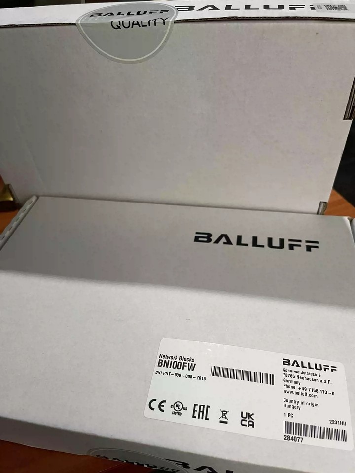 1pcs BALLUFF BNI00FW BNI PNT-508-005-Z015 Profinet Network Module ...