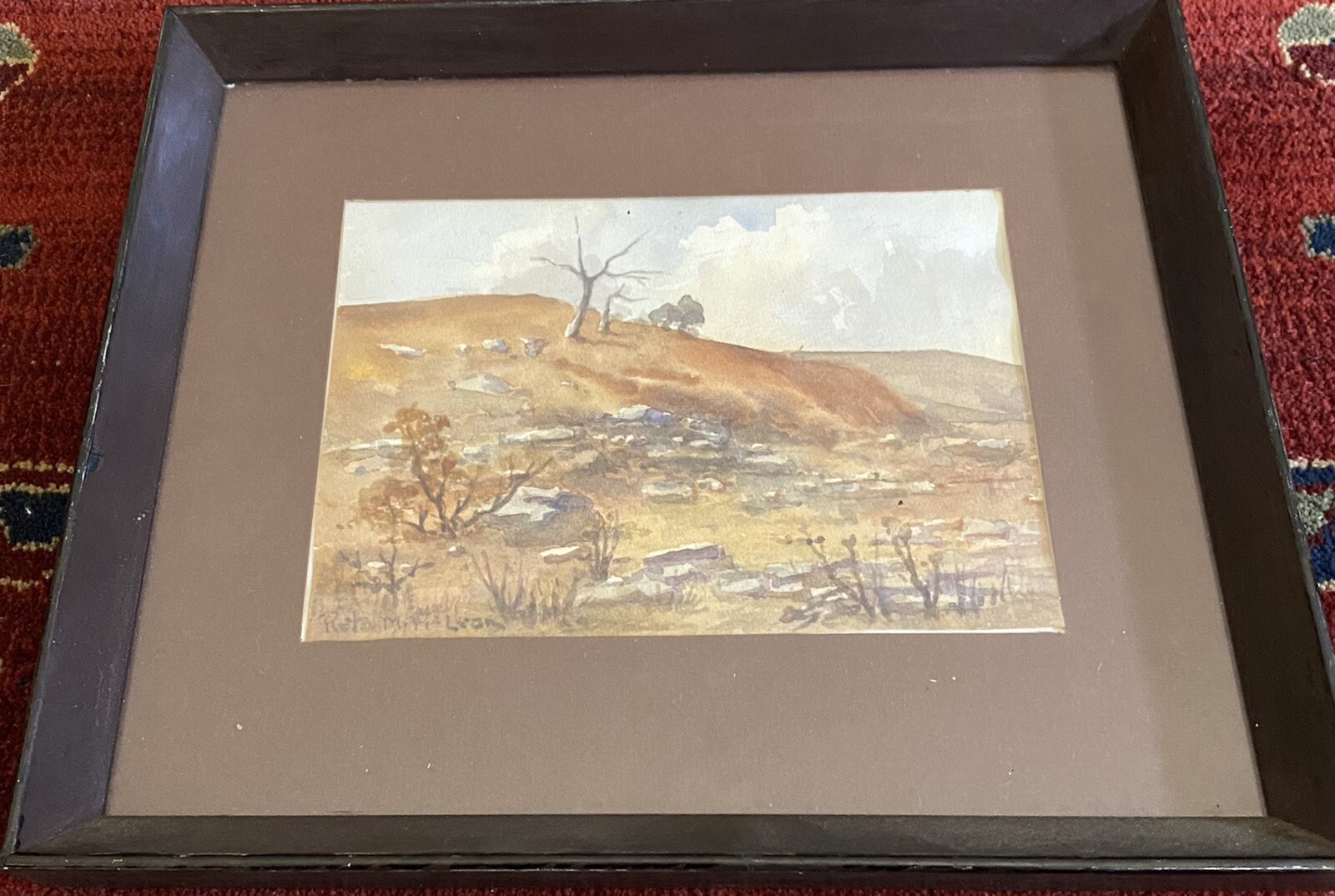 Reta McLean, Original Watercolour. A listed Australian artist. | eBay ...