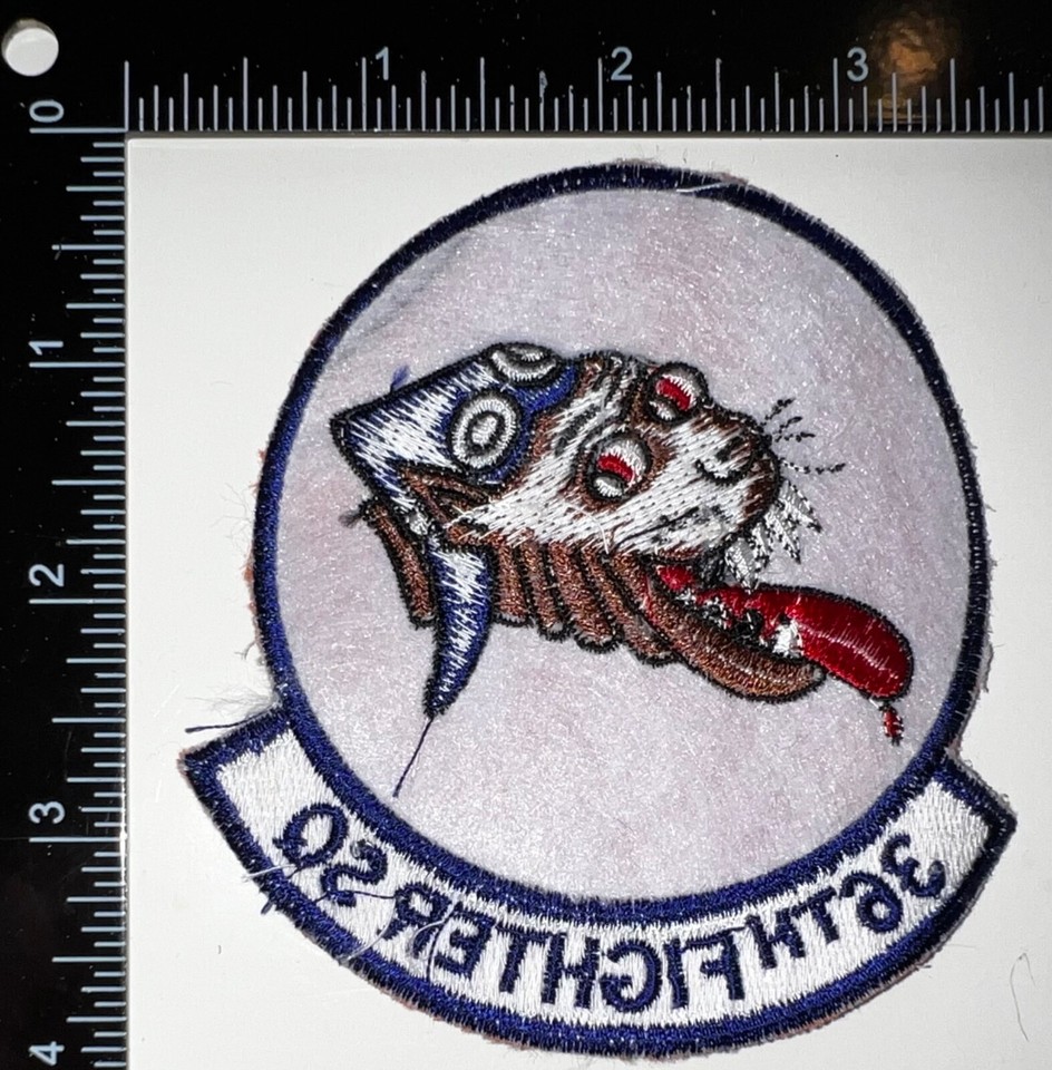 USAF 36th Fighter Squadron Flying Fiends Patch | eBay