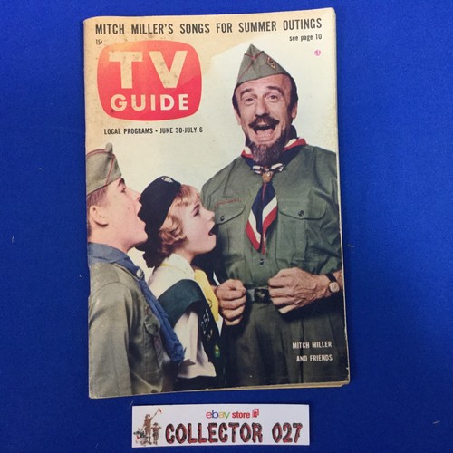 Boy Scout TV Guide Boy Scout Cover Mitch Miller | eBay