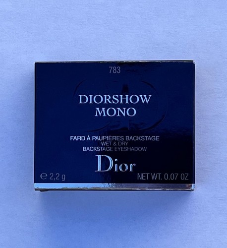 CHRISTIAN DIOR ~ DIORSHOW MONO BACKSTAGE SHADOW ~ # 783 VELVET ~ 0.07 ...