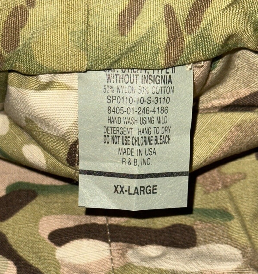 USGI Marine Corps Navy Multicam OCP Camo 8 Point Utility Cover Hat Cap ...