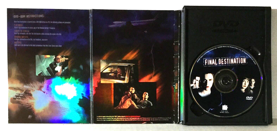 Final Destination (DVD, 2000, Widescreen) Devon Sawa Directed By James ...