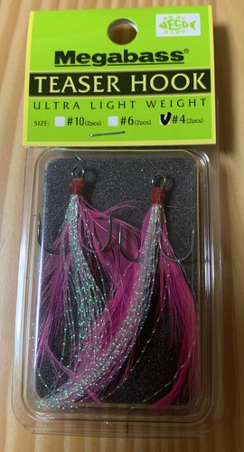 Megabass TEASER HOOK #4 Pink | eBay