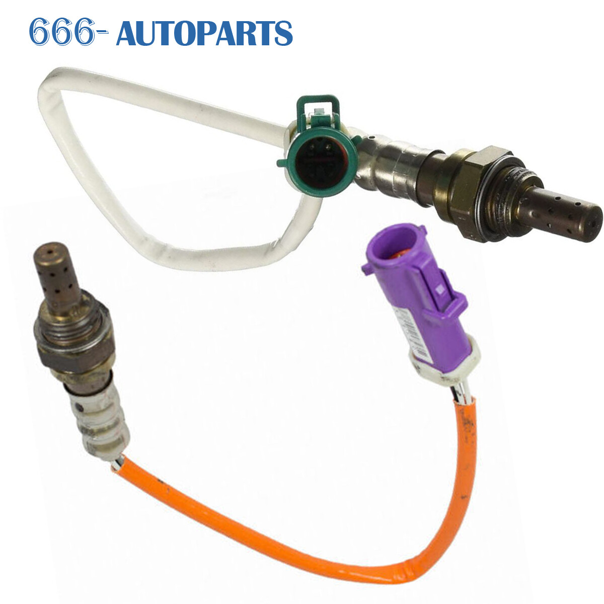 2pcs Up+Downstream Oxygen Sensor O2 For 2011-2017 2018 2019 Ford Fiesta ...