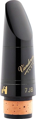 Vandoren 7JB Mundstück Bb-Klarinette Ebonit Schwarz Jazz Traditionell ...