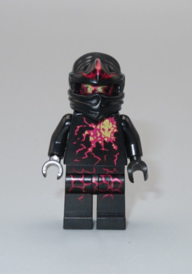 Lego NRG Cole black energy pattern ninja Ninjago minifigure 9572 | eBay