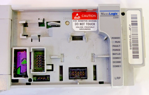 ALLEN-BRADLEY 1764-LRP SER. C REV. D FRN 9 MICROLOGIX 1500 PROCESSOR ...