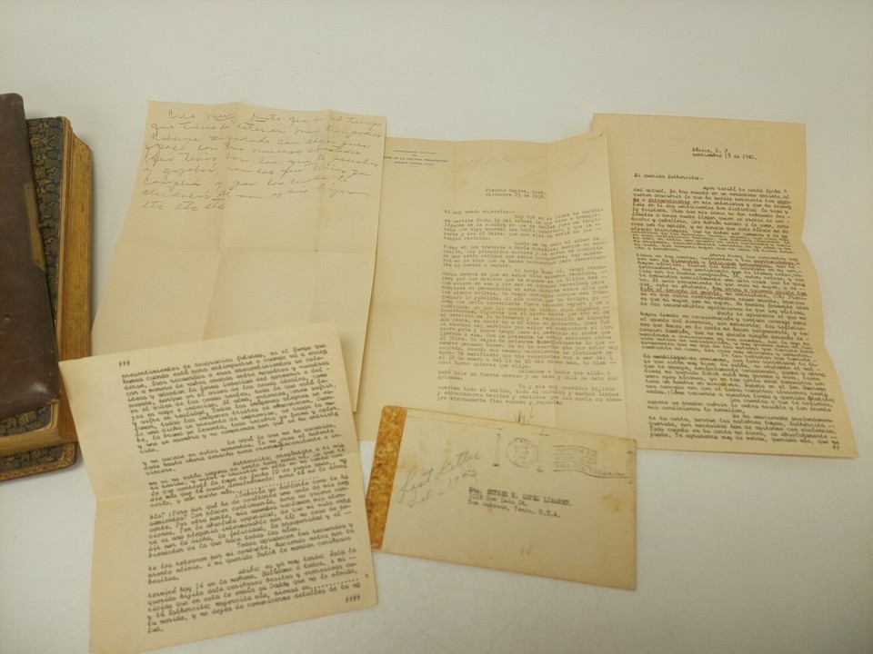 Antique Photo Album Vintage Photographs & Letters. 1800s - 1900s ...