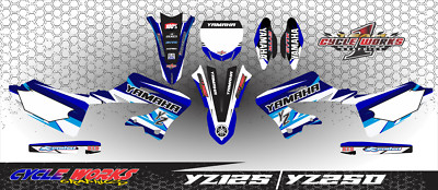 Graphics Kit for Yamaha Yz125 Yz 125 Yz250 Yz 250 2stroke Custom ...