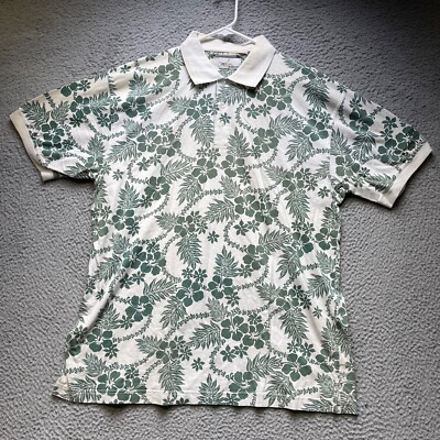 Sony Open Hawaii Polo Shirt Mens XL Floral Short Sleeve | eBay