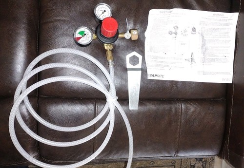 Taprite Co2 Regulator Soda/Beer Beverage Systems 0-160 Supply Pressure ...