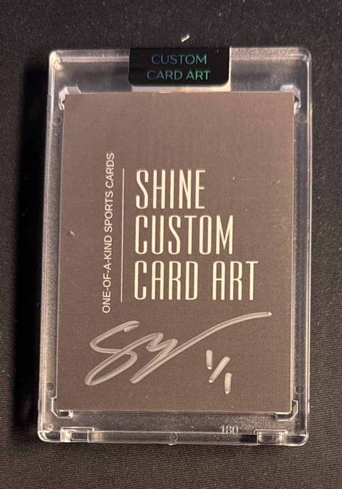 Luka Doncic Prizm Purple Lakers Jersey Card Art 1/1 Created By SHINE | eBay