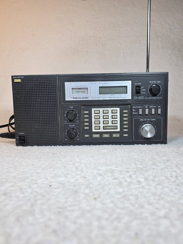 Vintage Realistic DX-400 AM/FM Direct Entry Radio Voice of the World ...