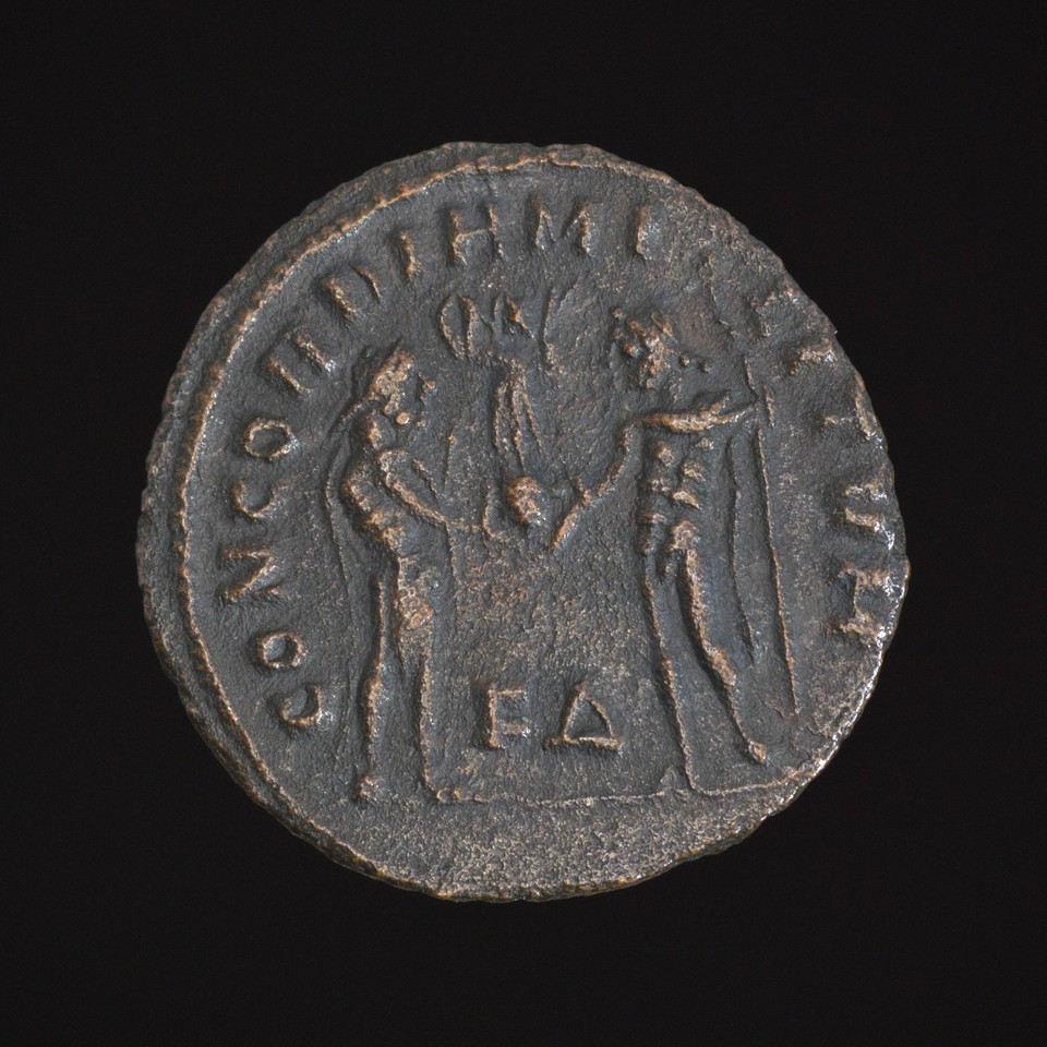 Roman Bronze Coin -- Maximian Follis | eBay