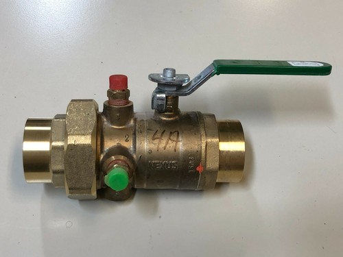 Nexus Orturi 1 1/2" Balancing/Metering Valve W/ PT Plugs/Memory Stop ...