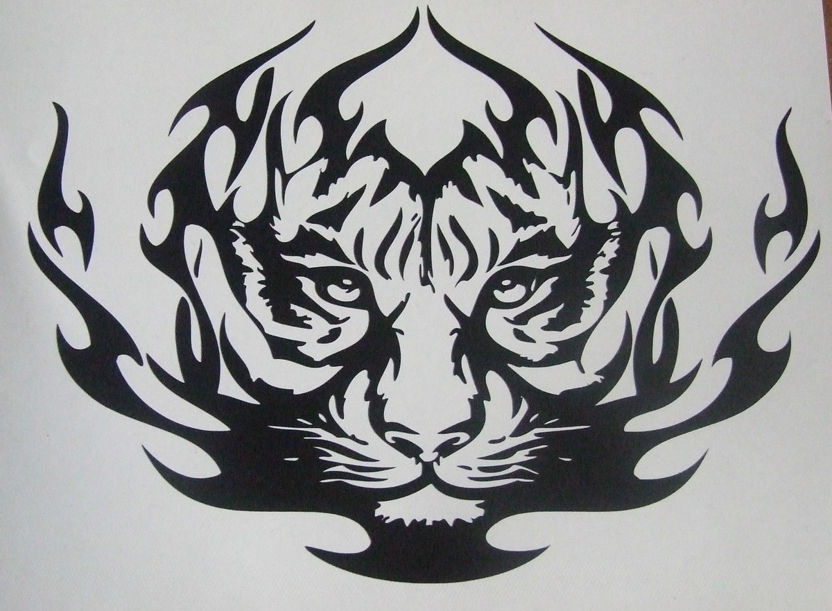 Tiger Tribal Art
