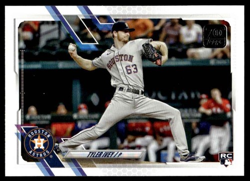 2021 Topps Update #US274 Tyler Ivey Rookie Houston Astros | eBay