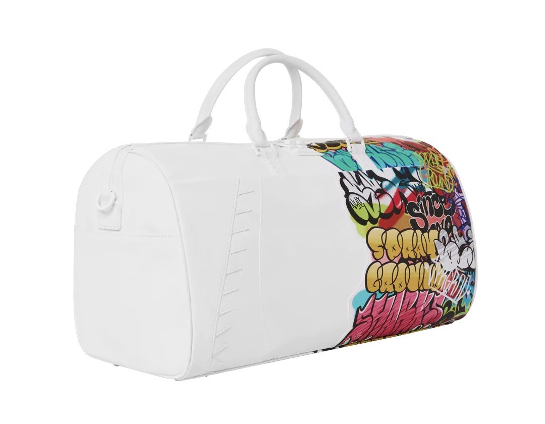 NWT Sprayground Half Graff Duffle Bag | eBay