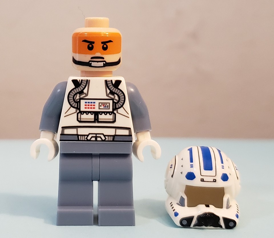 Lego Star Wars Captain Jag Minifigure Clone Trooper Pilot 8088 New | eBay