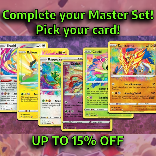 Pokemon Amazing Rare - Choose Your Card! Full Art Ultra Rare Holo All ...