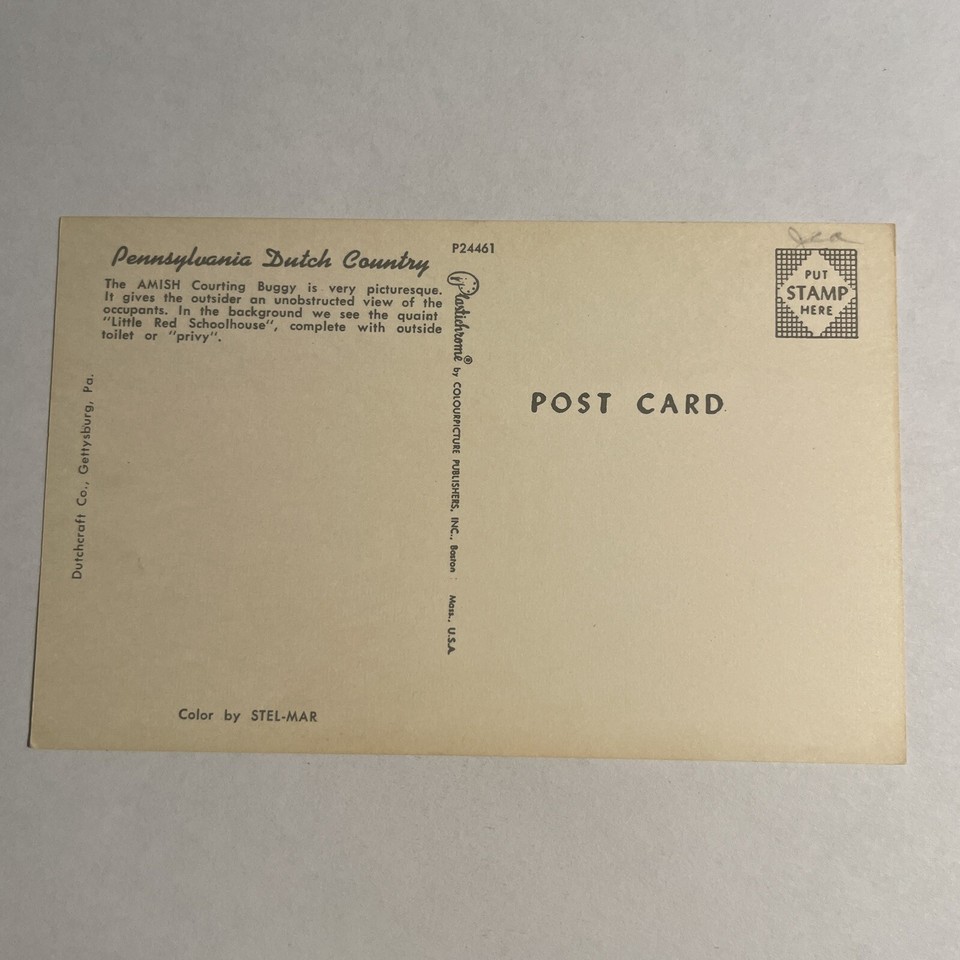 Amish Courting Buggy Dutch Country Traditional Dress Pennsylvania PA ...