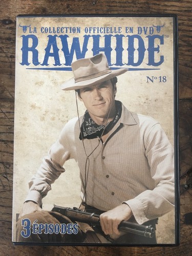 COLLECTION RAWHIDE ... DVD N°18 ( épisodes 52 à 54 ) ... CLINT EASTWOOD ...