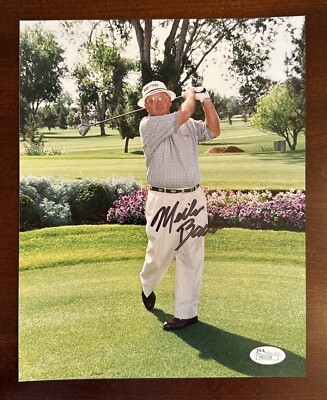 Miller Barber “Mr. X” 8 x 10 Autographed Photo 11x PGA Tour Champion ...