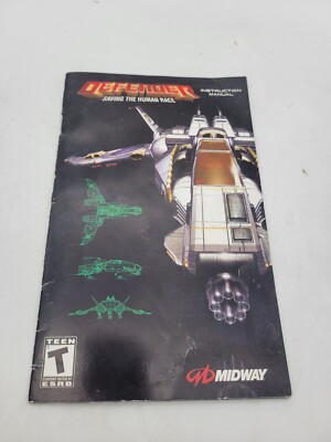 Defender Saving the Human Race (PlayStation 2, PS2) MANUAL ONLY No game ...
