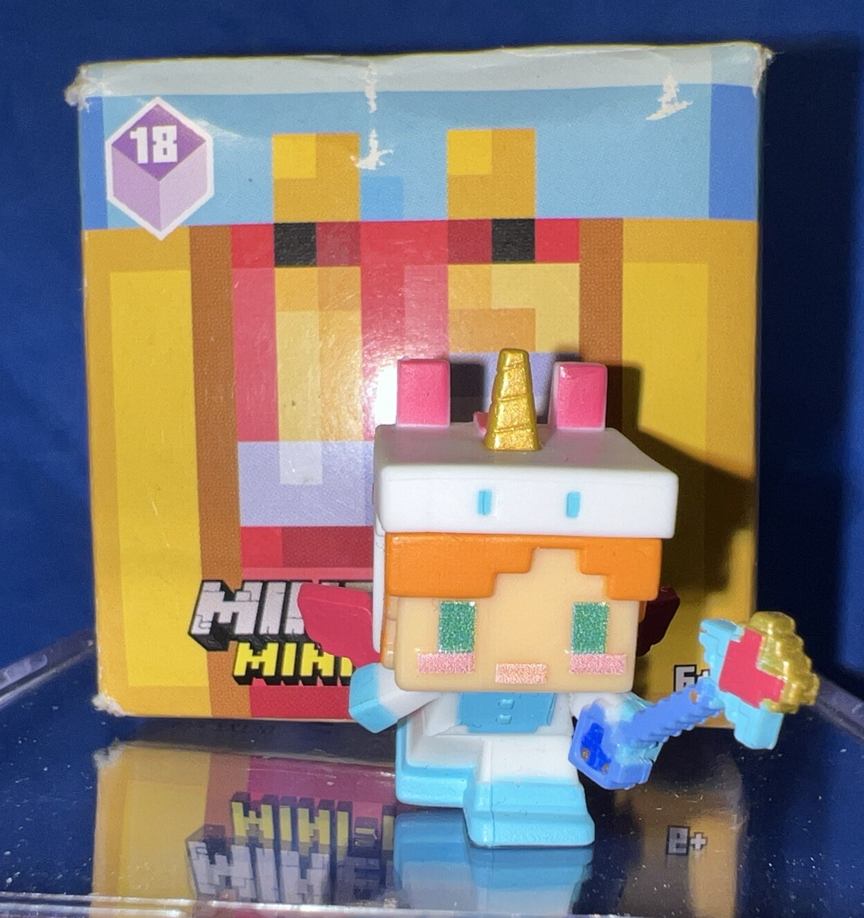Minecraft Mini-Figures Cute Series #18 1" Adorable Alex Figure W/Box | eBay