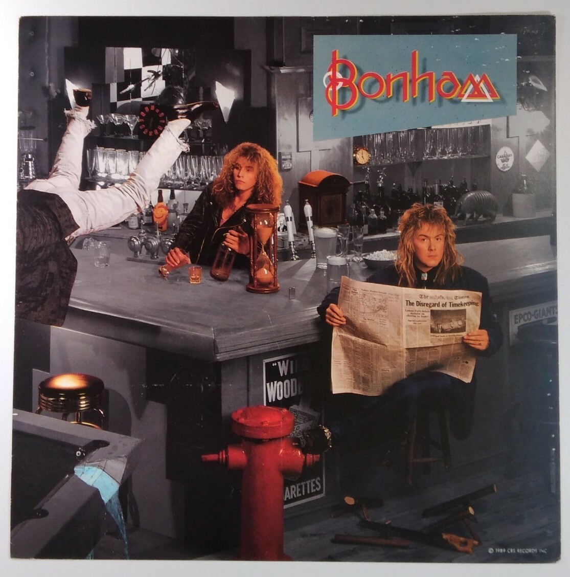 Bonham Poster Promo Flat 12x12 Rare VHTF Original 1989 Disregard of ...