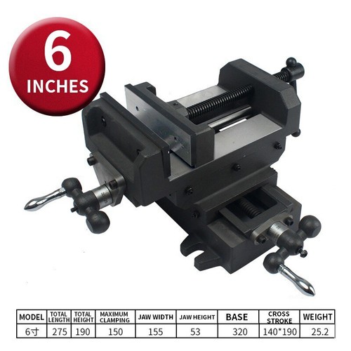 Cross Flat Pliers Two-way Mobile Precision Vise Milling Machine Bench ...
