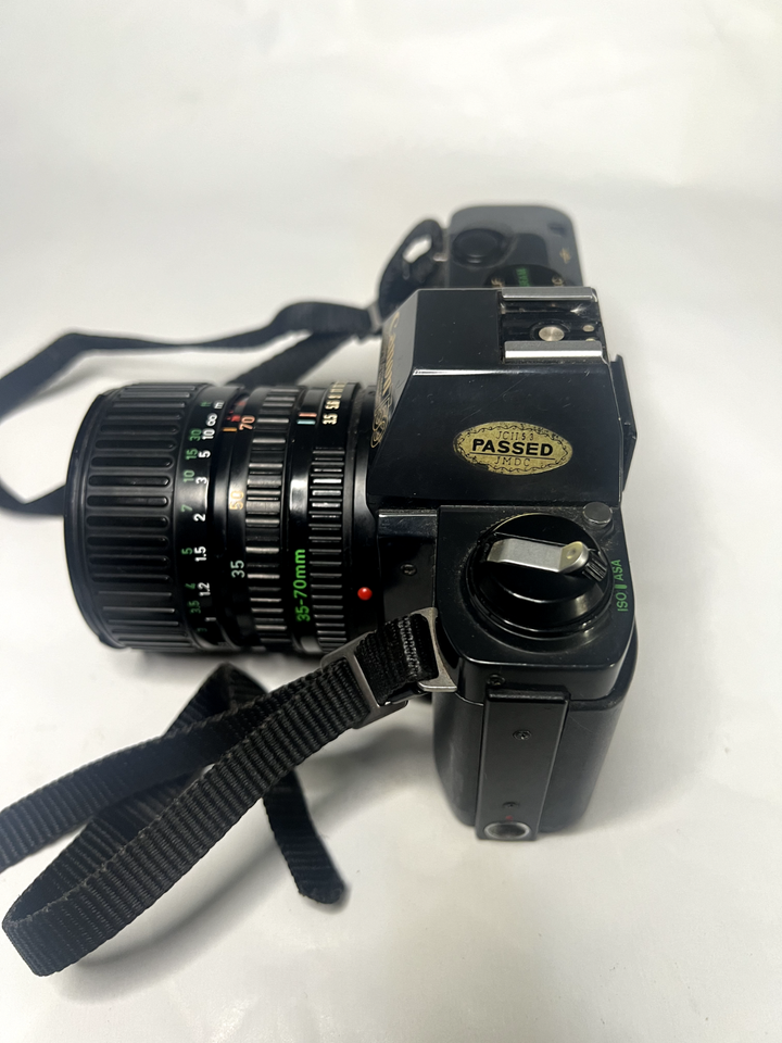 EX+5 Vintage Canon T50 Camera w/ NEW FD 35-70mm F/4 Zoom MF Lens ...
